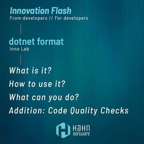 Hahn Software The Next Episode Of Innovation Flash Is