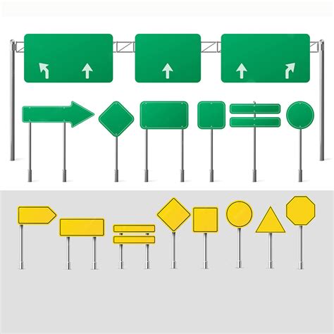 Aluminium Metal Blank Road Signs Durable And Customizable