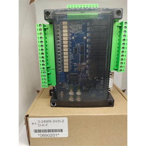 Jual PLC Mitsubishi FX3U 24MR 14DI 10DO 6AD 2DA RS232 Modbus RTU 24V