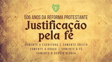 Romanos 321 31 Justificação Pela Fé Pr Gabriel Savegnago Youtube