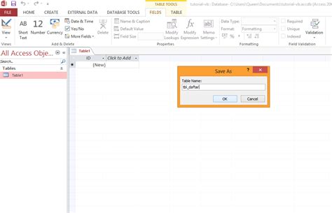 Cara1Komputer C1K Cara Membuat Database Pada Ms Access