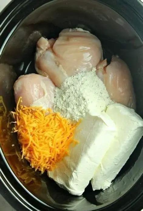 Slow Cooker Cream Cheese Crack Chicken Biggest Idea