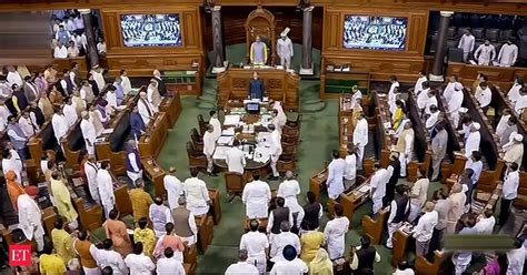 Parliament Parliaments Monsoon Session Begins Lok Sabha Adjourned