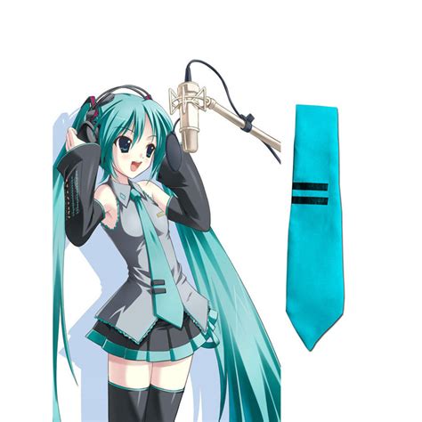 Vocaloid Miku Cosplay Costume Accessory Tie Free Shipping