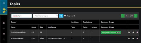 Creating An Kafka Connection Thingparkx