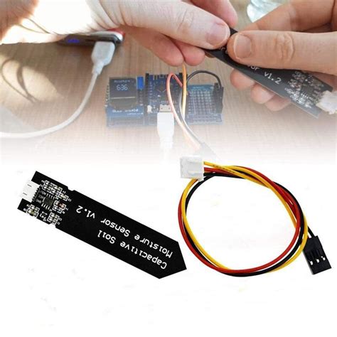 Sensor De Humedad Del Suelo Módulo Higrómetro V1 Grandado