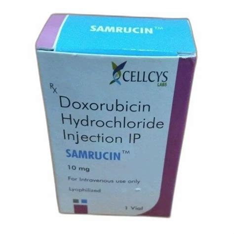 Doxorubicin Hydrochloride Injection Ip Cellcys Labs 1 Vial At ₹ 200 Box In Mumbai