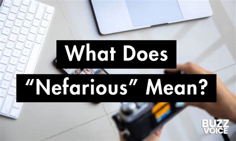 Nefarious Meaning How Its Used On Social Media