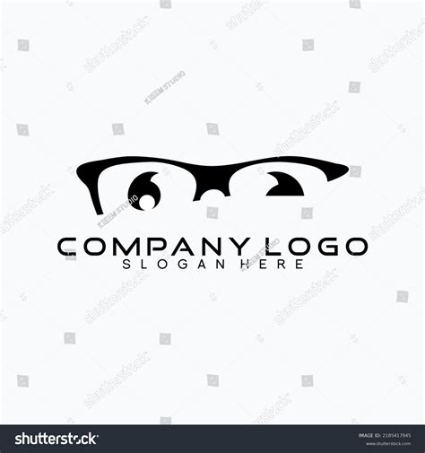 Glasses Vector Logo Design Eye Icon Stock Vector Royalty Free