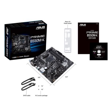 Купити Материнська плата ASUS PRIME B550M-K - ціна в Києві.