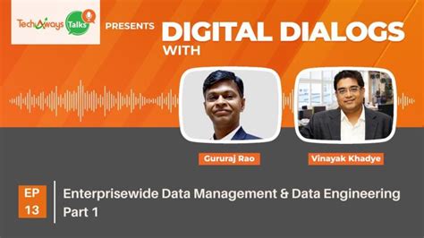 Vinayak Khadye On Linkedin Digital Dialogs With Gururaj Rao And Vinayak Khadye Episode 13 Data…
