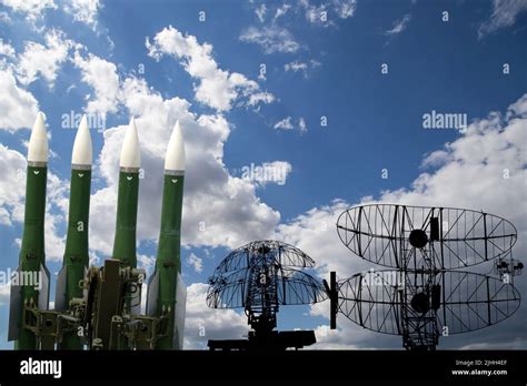 Air defense radars of military mobile anti aircraft systems and modern ...