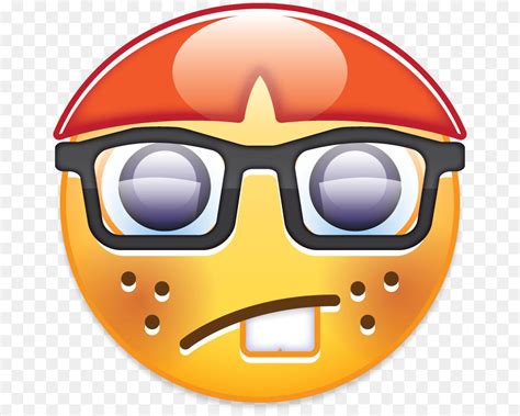 nerd emoji meme template