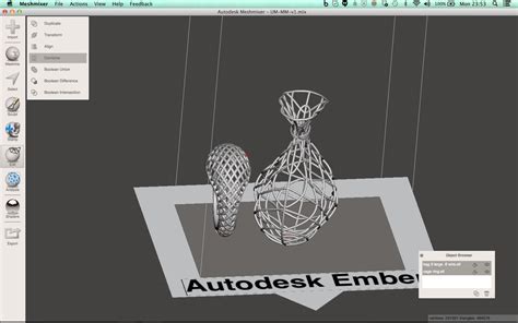 meshmixer combining models instructables