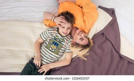 Mother Teenage Son Lying Images Stock Photos D Objects Vectors Shutterstock