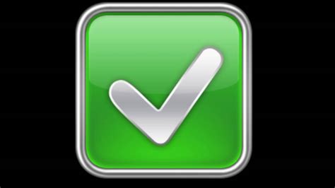 Смайлик галочки скопировать