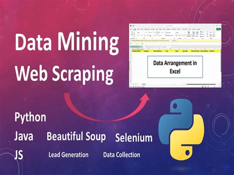 Data Mining Web Scraping Extraction N Data Collection Fast N Efficiently Upwork