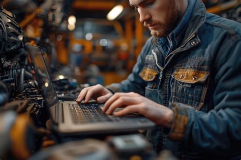 Enhanced Automotive Diagnostics Utilizing Laptops For Efficient Engine Error Code Scanning