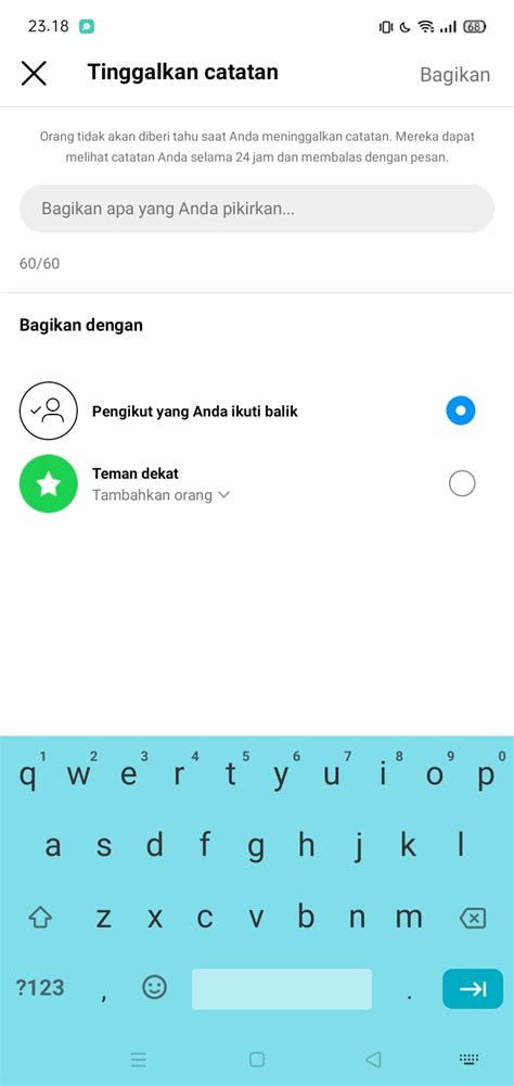 Cara Membuat Note Di Instagram Tutorial Programming And Digital Marketing