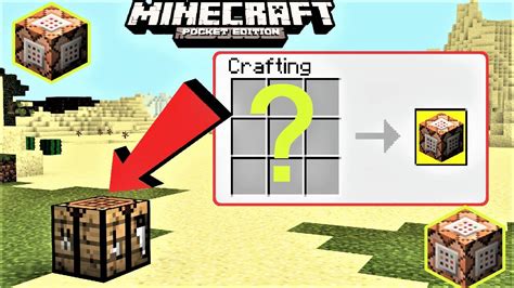 How To Get And Use Command Blocks In Mcpe Minecraft Pocket Edition 105 Youtube