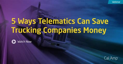 John Kosina On Linkedin 5 Ways Telematics Can Save Trucking Companies