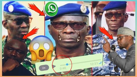 Urgent Audio Fuité Du Général Moussa Fall Babacar Touré Li Mou