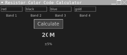 GitHub Enoobis Crc Solver Color Resistor Code Solver