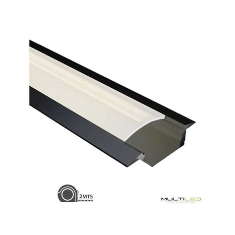 Perfil De Aluminio Para Tira Led Empotrable Especial Eco Cesar 237