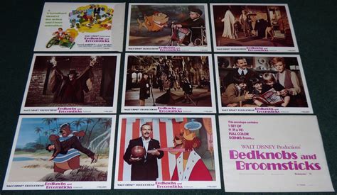 Walt Disney Bedknobs And Broomsticks R 1979 Original Movie Lobby Card