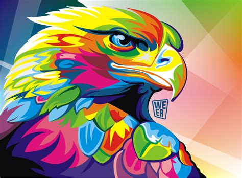 Colorful Vector Animals By Wahyu Romdhoni Art Spire