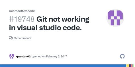 Git Not Working In Visual Studio Code Issue 19748 Microsoft