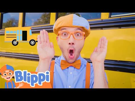 Blippis New Wheels On The Bus Music Video Blippi Wonders