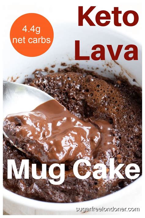 Keto Lava Mug Cake 5 Ingredients Sugar Free Londoner