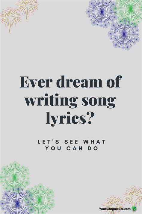Best Custom Songs Maker Lyric Writing Yoursongmaker Artofit
