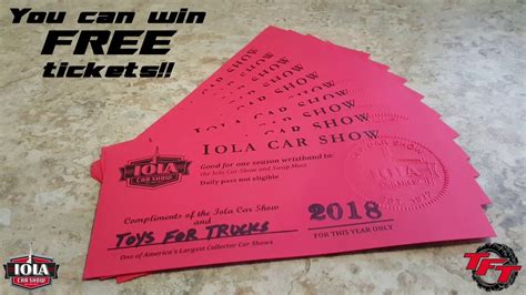Iola Car Show Courtney Hansen And Free Tickets Youtube
