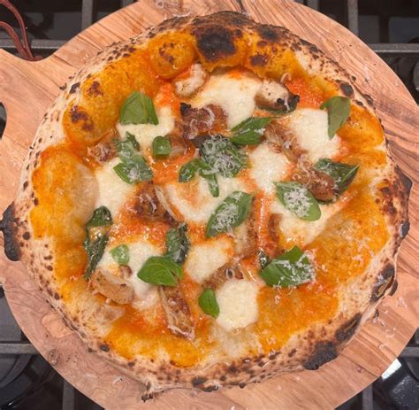 Chicken Vodka Parm Sourdough Neapolitan Rpizza