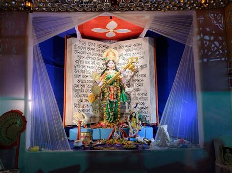 Beautiful Saraswati Puja Decoration Ideas For Your Home
