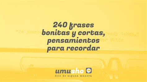 240 Frases Bonitas Y Cortas De Amor Para Fotos Novios Y Vida