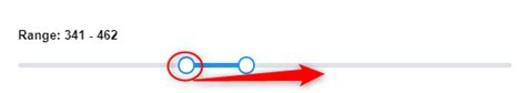 P Slider In Range Mode The Slider Gets Stuck If The Range Min Value