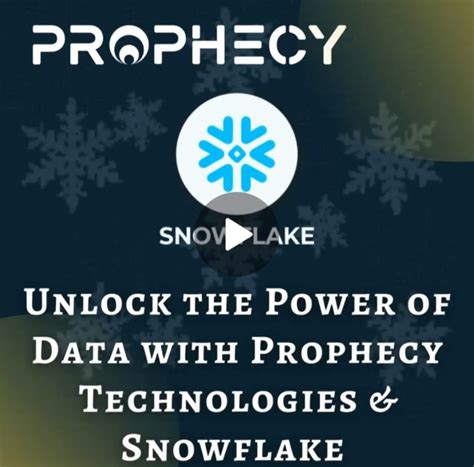 Prophecy Technologies On Linkedin Snowflake Prophecytechnologies Dataengineering