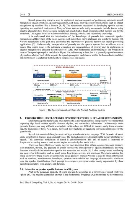 High Level Speaker Specific Features As An Efficiency Enhancing Parameters In Speaker