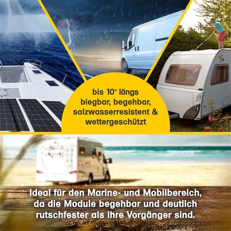 Offgridtec Solarmodul ETFE AL W V Semi Flexibles V Solarpanel ETFE Front Online Kaufen