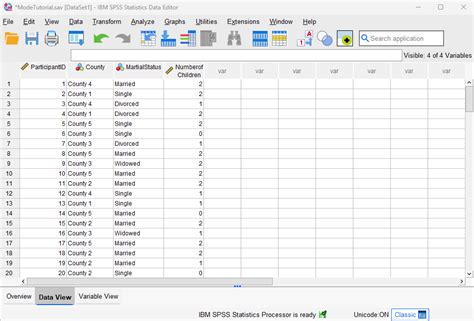 How To Find The Mode In Spss Ez Spss Tutorials