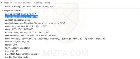 رفع خطای Specify a cache validator و ارور Configure entity tags ETags