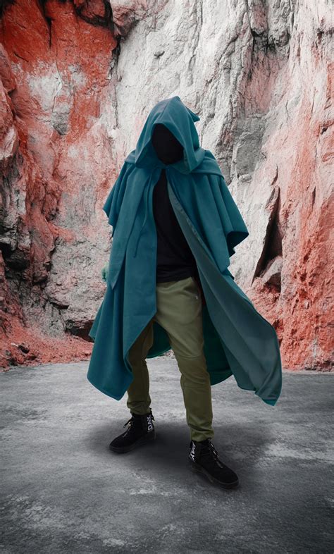 Knightweave Scout Cloak Lightweight Hooded Fantasy Cosplay Cape