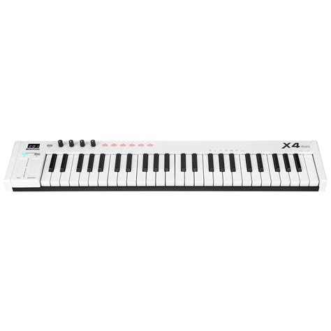 Amazon Com Midiplus X4 Mini MIDI Keyboard Controller White Musical Instruments