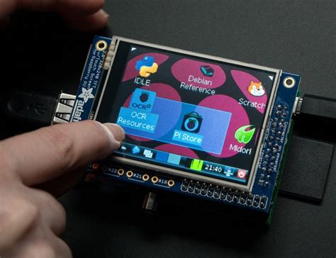 PiTFT un écran tactile 2 8 pouces pour le Raspberry Pi chez Adafruit