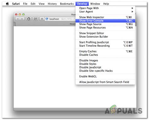 How To Open The Browser Console On Chrome Safari Firefox And Edge