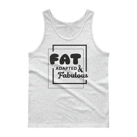 Unisex Tank Top Fat Adapted Intentionally Bare