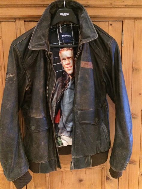 Triumph Leather Jacket Steve Mcqueen King Jacket Great Escape